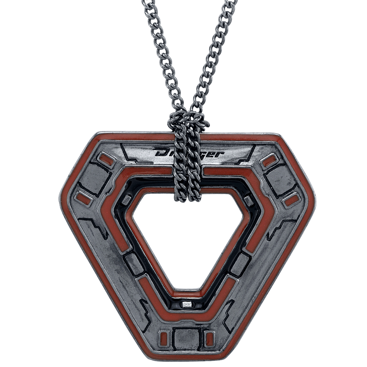 Disney X RockLove TRON ARES Ares Identity Disc Necklace – RockLove Jewelry