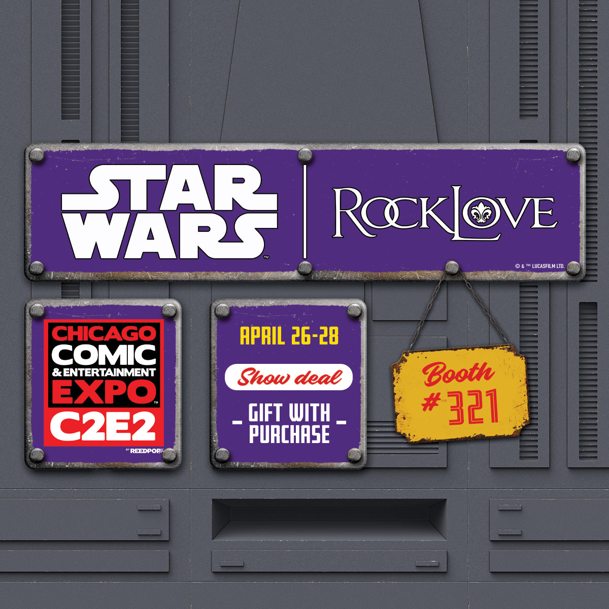 RockLove at C2E2 2024 – RockLove Jewelry