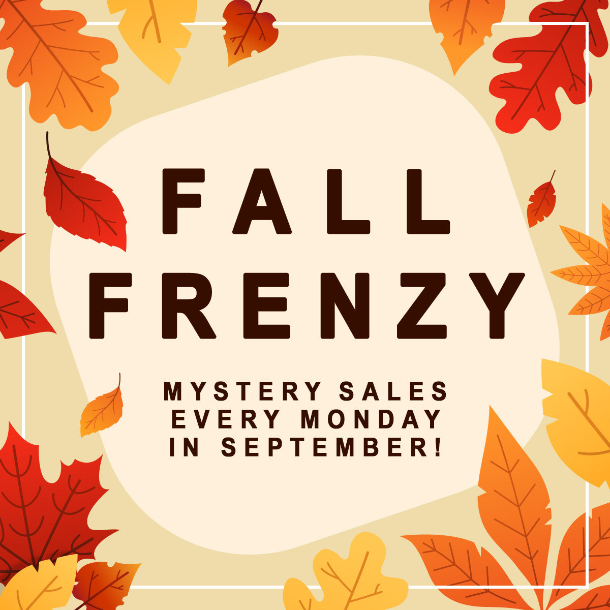 Fall Frenzy: Mystery Sales Every Monday in September! – RockLove Jewelry