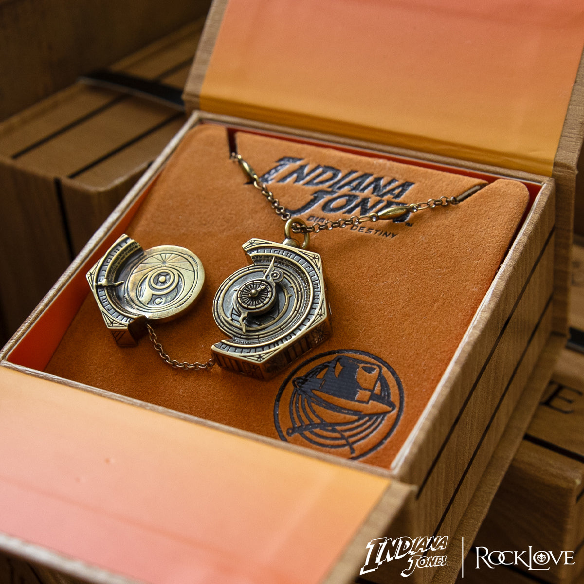 INDIANA JONES | RockLove Dial of Destiny Necklace – RockLove Jewelry