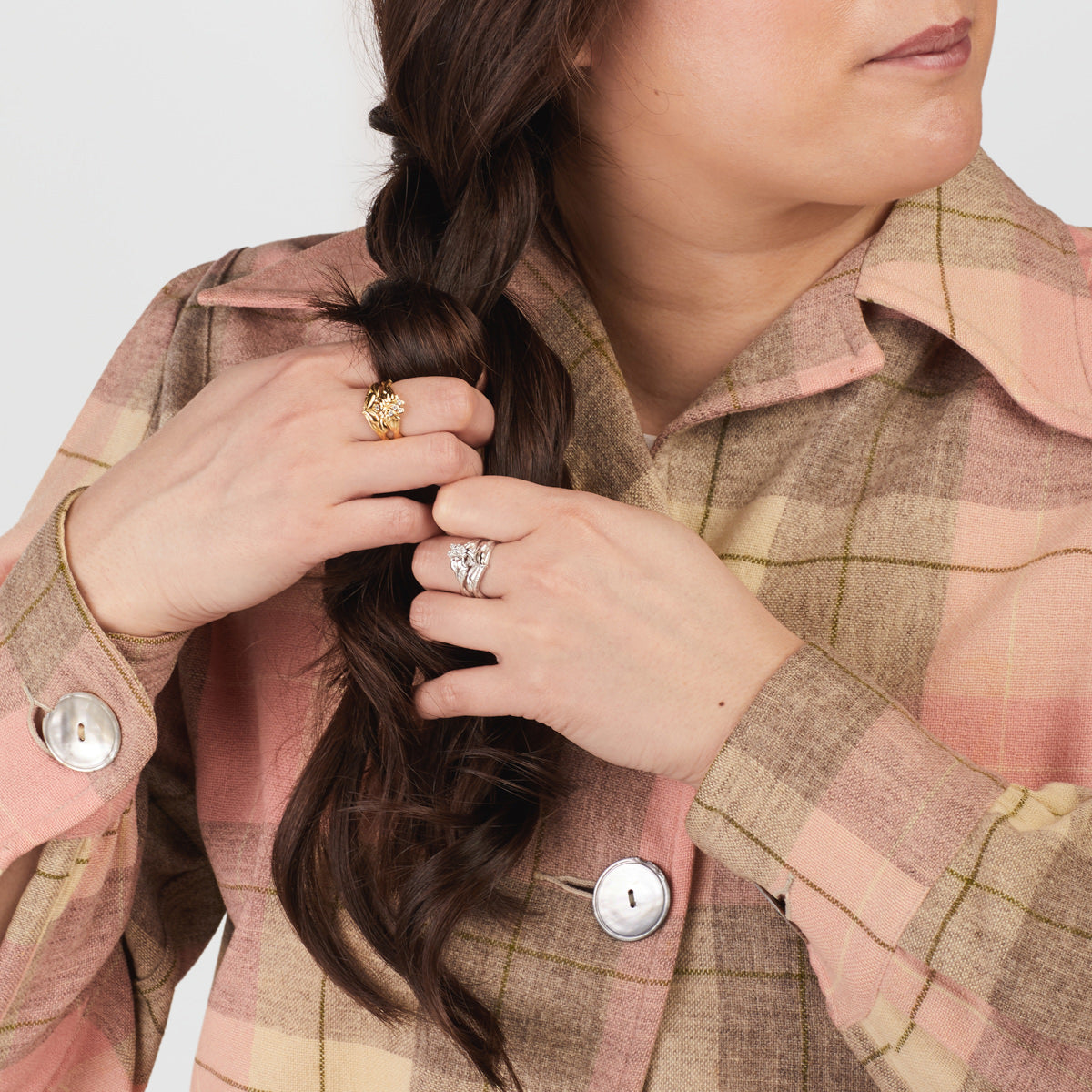 Disney X RockLove DISNEY TANGLED Rapunzel Sundrop Flower Stacker Rings ...