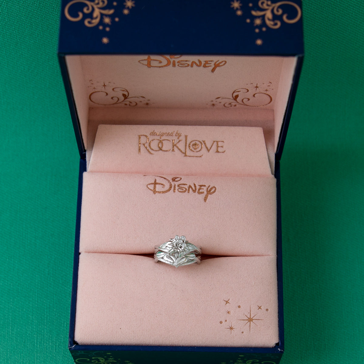 Disney X RockLove DISNEY TANGLED Rapunzel Sundrop Flower Stacker Rings ...