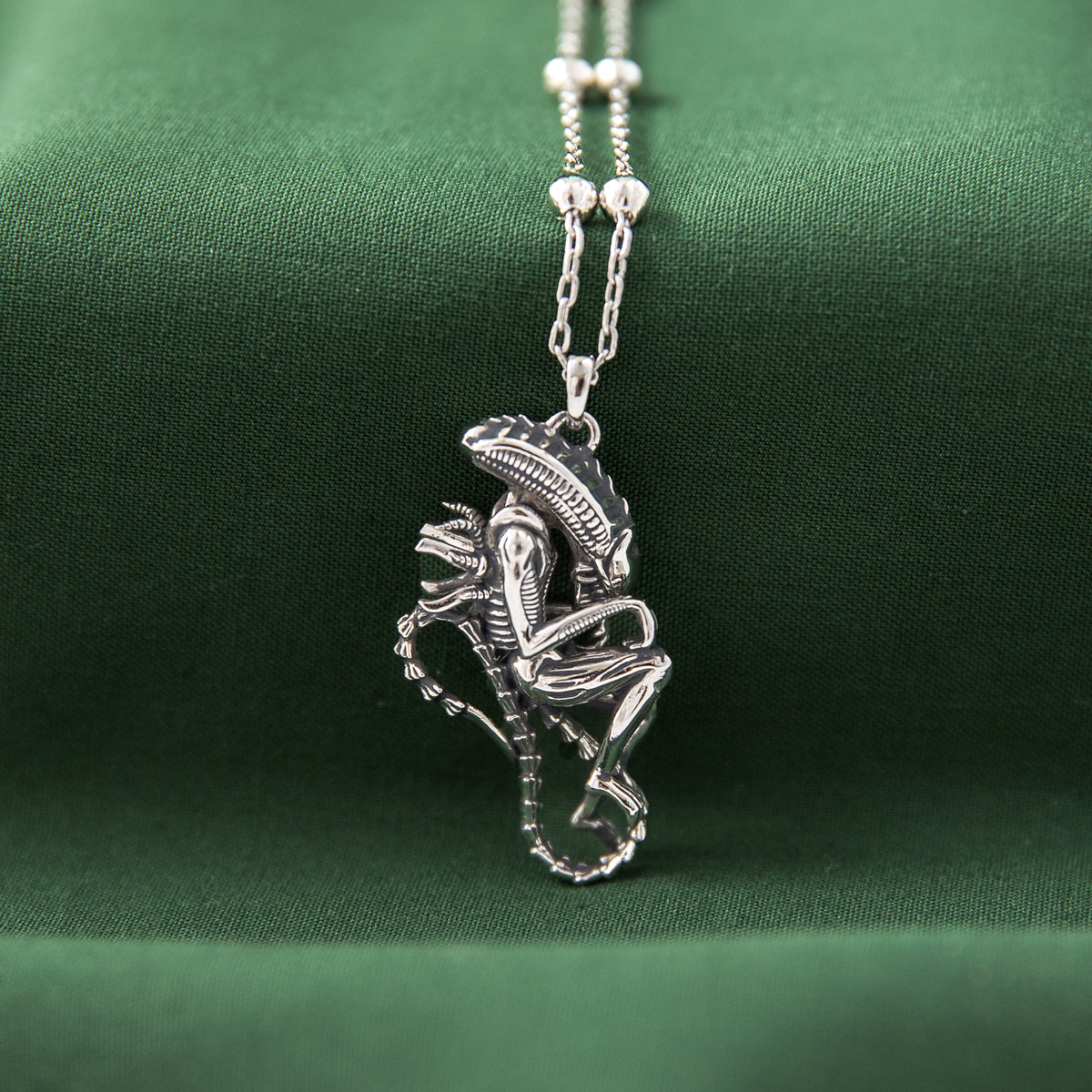Alien X RockLove ALIEN Xenomorph Pendant - RockLove Jewelry