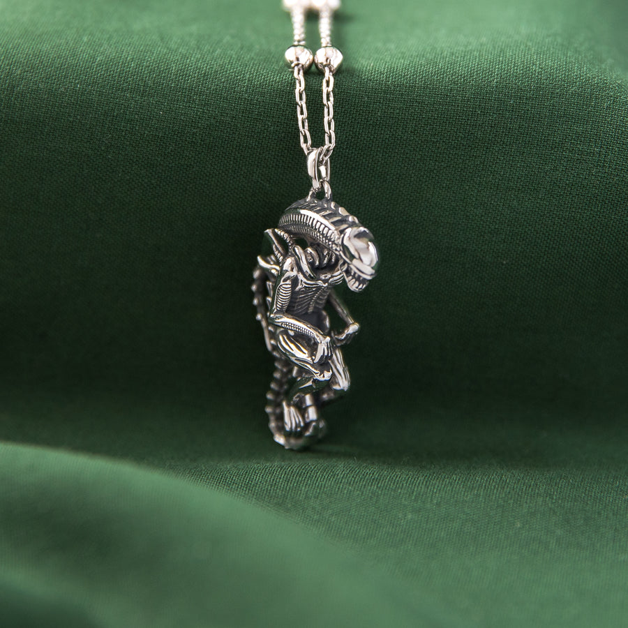 Alien X RockLove ALIEN Xenomorph Pendant - RockLove Jewelry