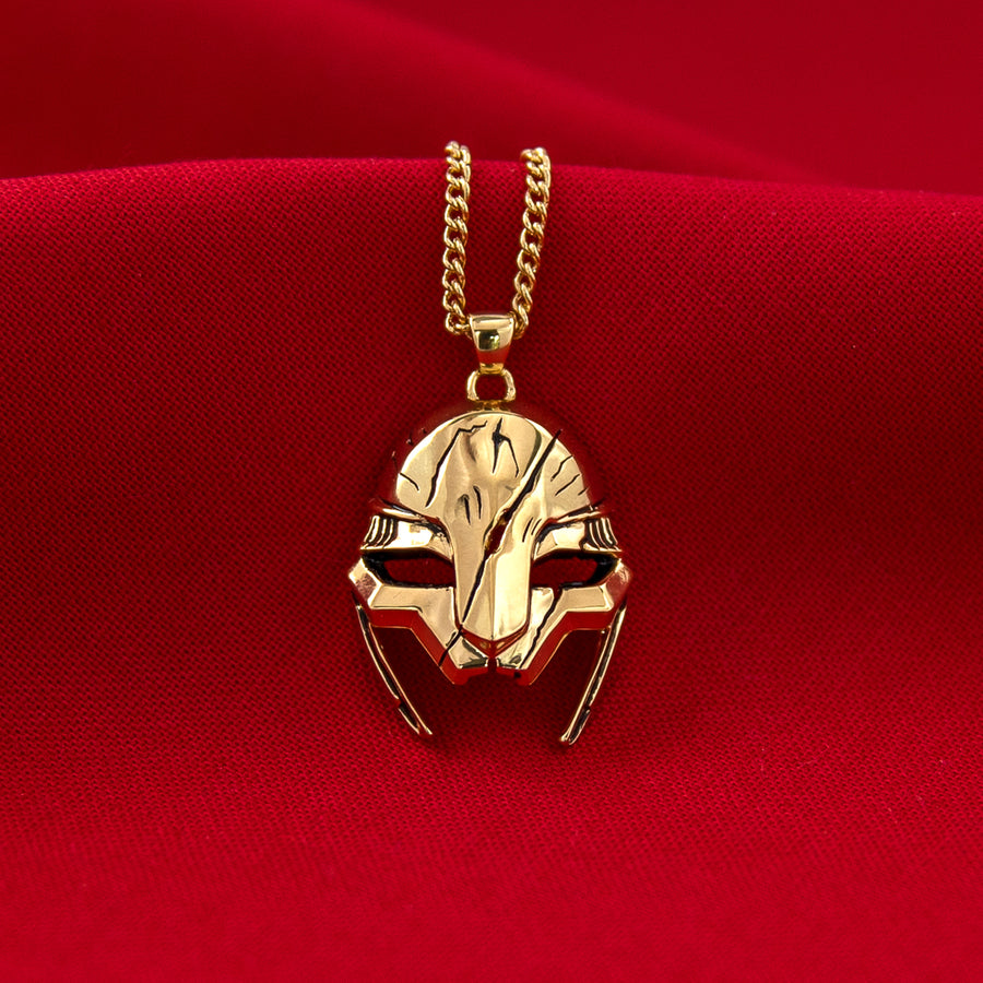 League of Legends X RockLove ARCANE Ambessa Mask Necklace - RockLove ...