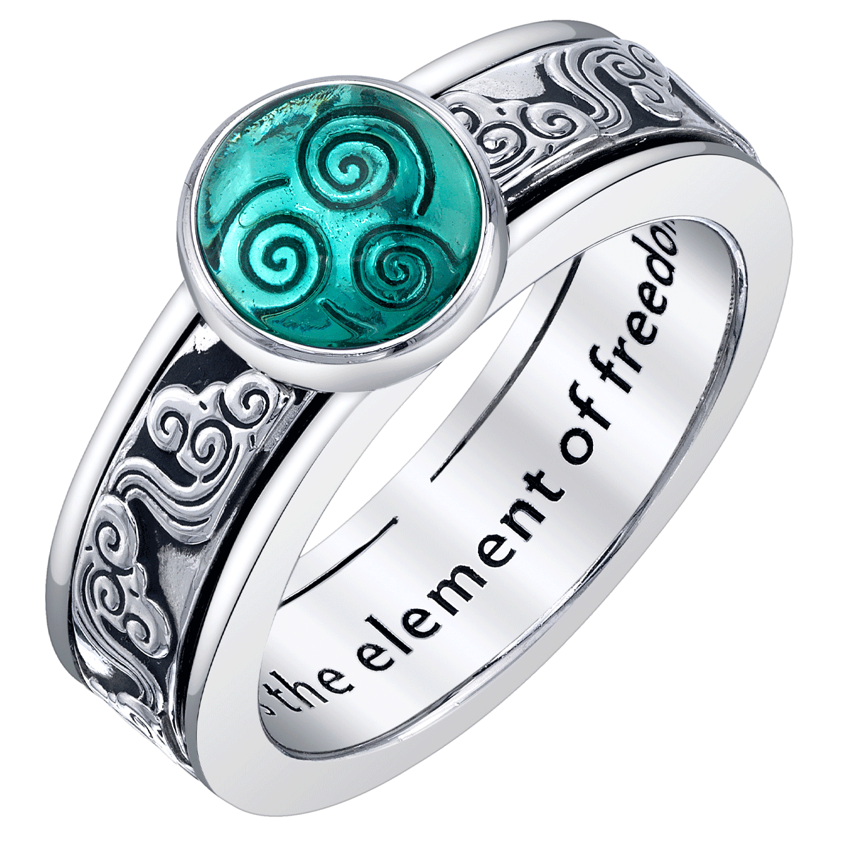 Avatar The Last Airbender X RockLove Airbender Spinner Ring - Size 7 ...