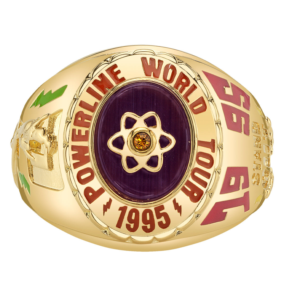 Disney X RockLove DISNEY A GOOFY MOVIE Powerline World Tour Ring ...