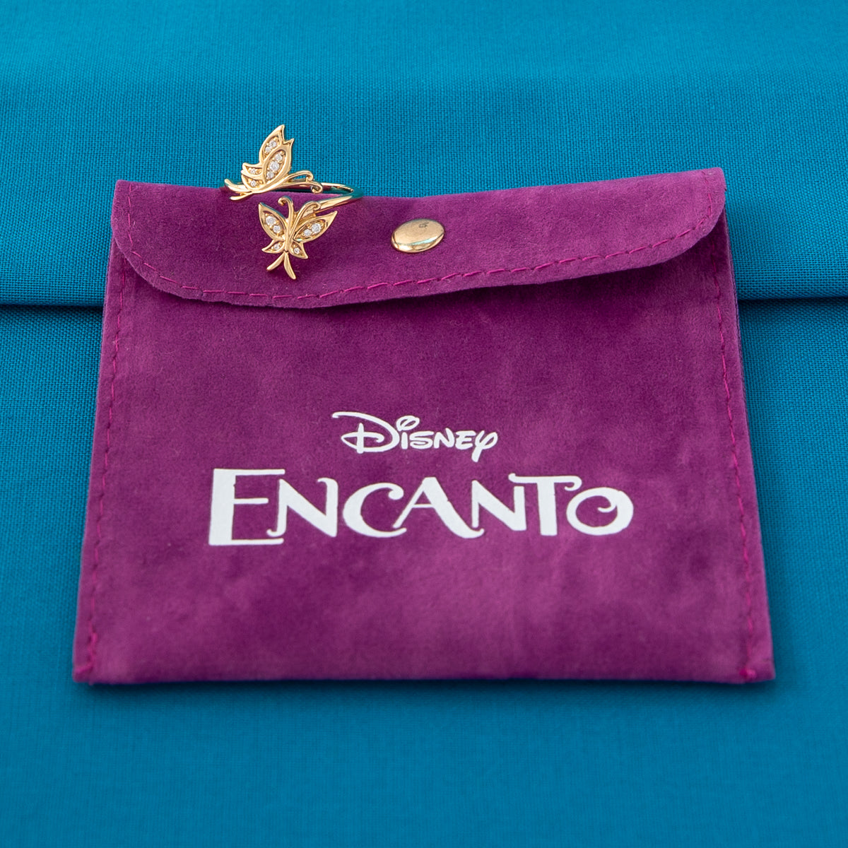 Disney X RockLove ENCANTO Mirabel Golden Butterfly Ring - RockLove Jewelry