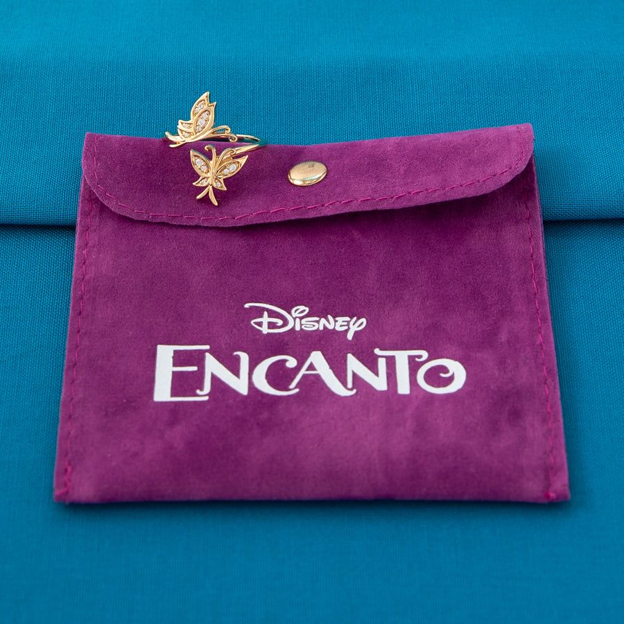 Disney X RockLove ENCANTO Mirabel Golden Butterfly Ring - RockLove Jewelry