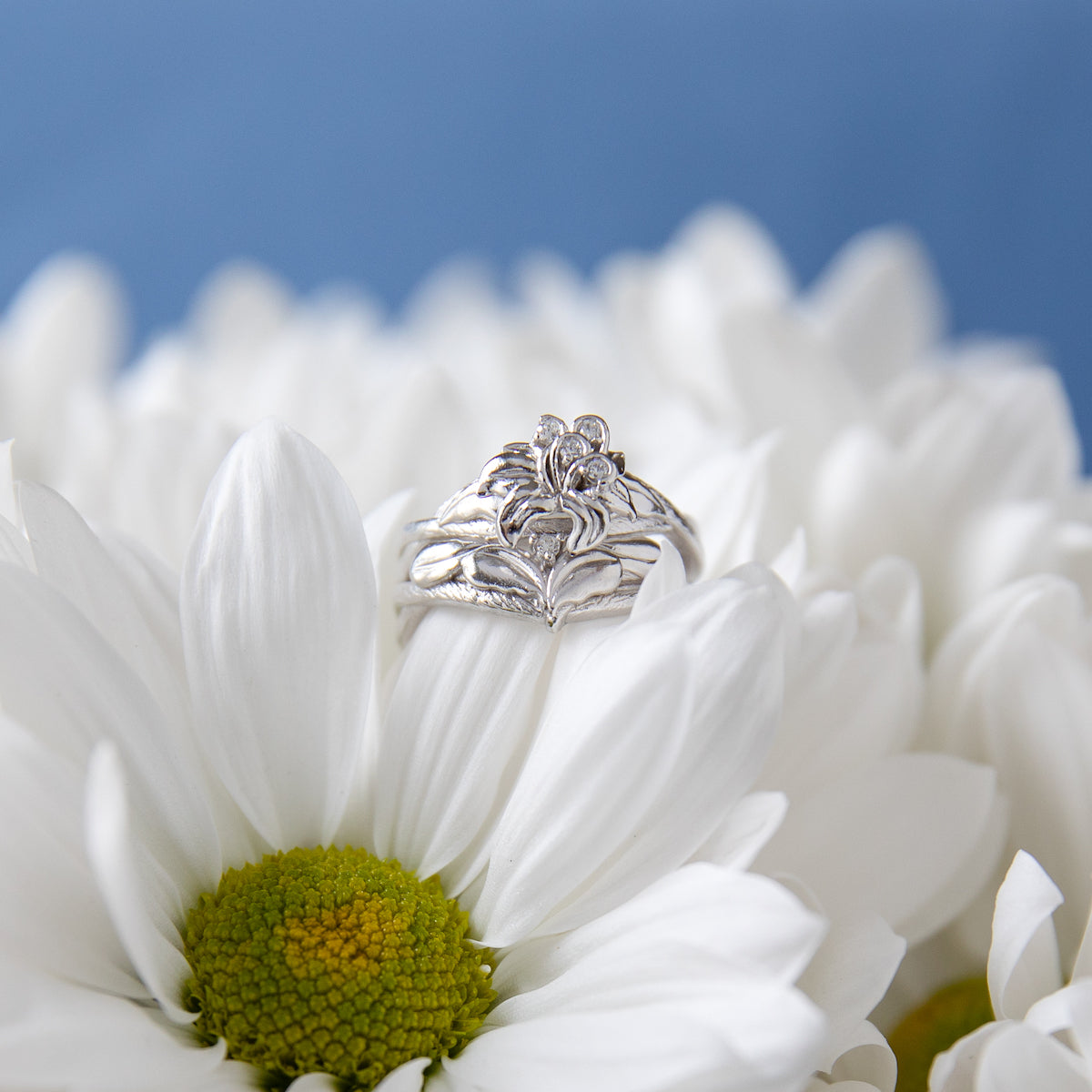 Disney X RockLove DISNEY TANGLED Rapunzel Sundrop Flower Stacker Rings ...