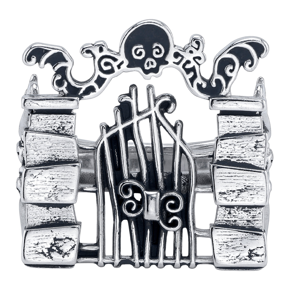 Nightmare Before Christmas Ring Eternal Gate | Rocklove Jewelry ...