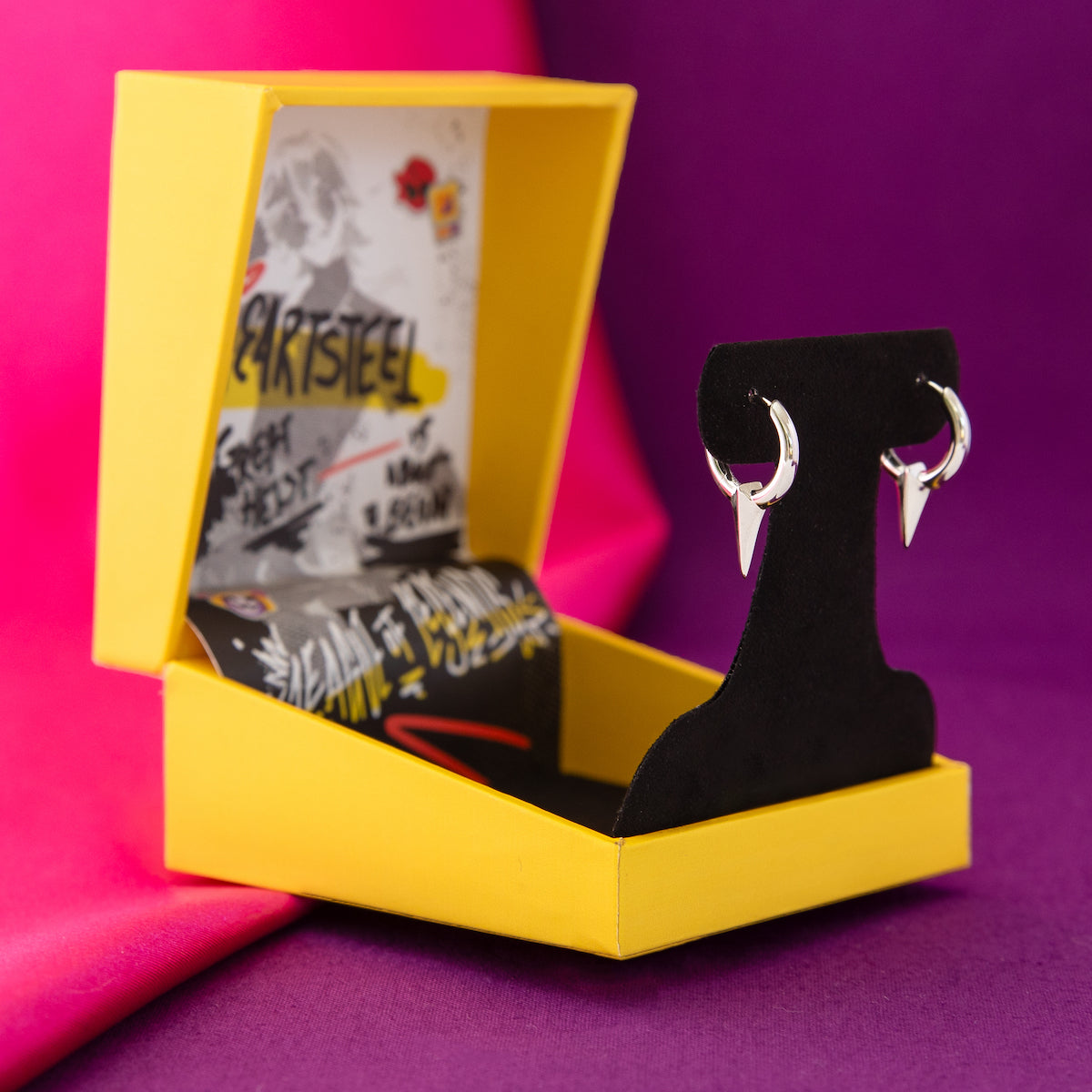 League of Legends X RockLove HEARTSTEEL Earrings - RockLove Jewelry