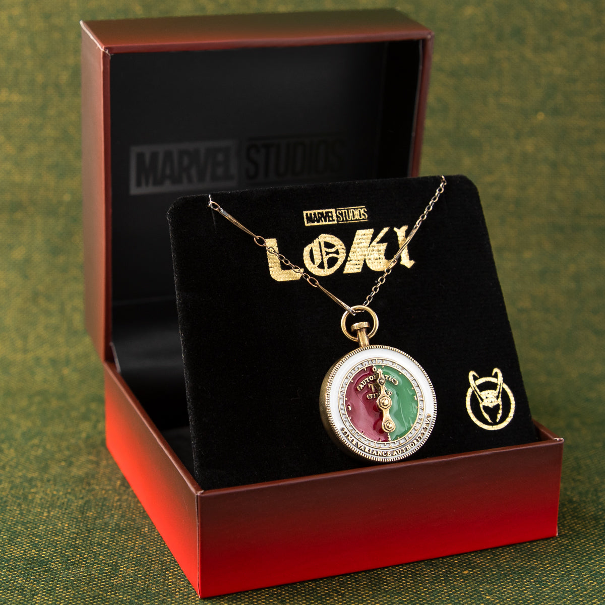 Marvel X RockLove MARVEL STUDIOS LOKI TVA Stopwatch Necklace - RockLove ...