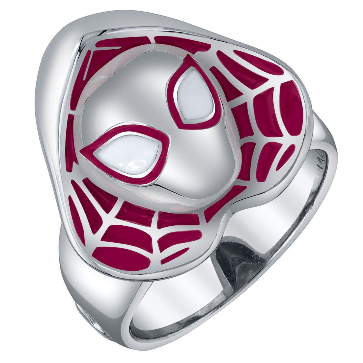 Marvel X RockLove SPIDER-MAN Ghost-Spider Mask Ring - RockLove Jewelry