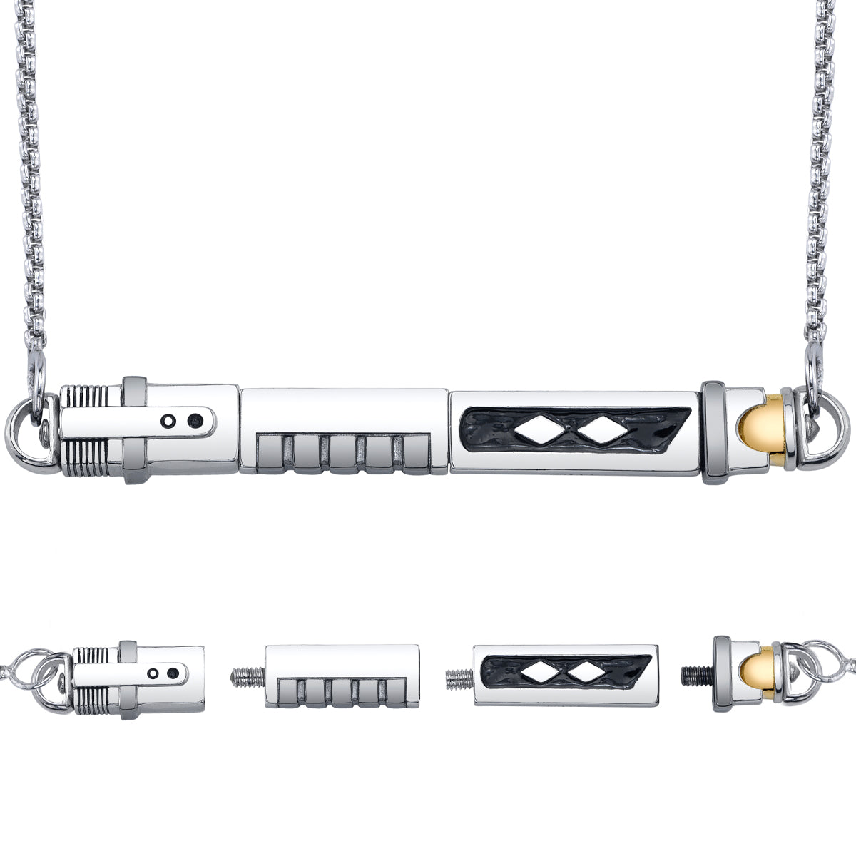 Star Wars X RockLove LIGHTSABER WORKSHOP Ahsoka Tano Lightsaber Neckla ...