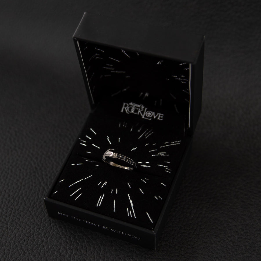 Star Wars X RockLove Darksaber Crystal Lightsaber Ring – RockLove Jewelry