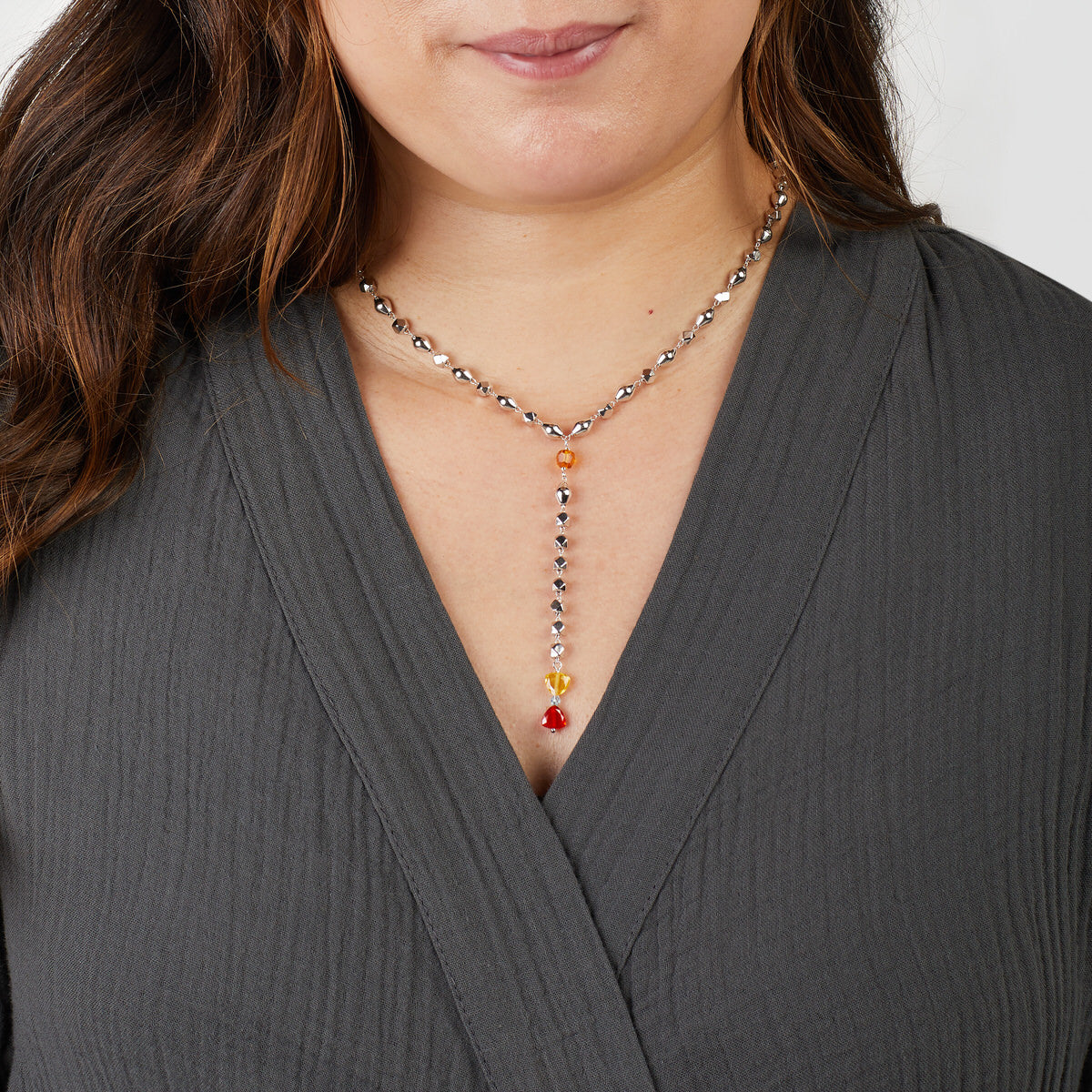 Star Wars X RockLove Ahsoka Tano Silka Beads Necklace - RockLove Jewelry