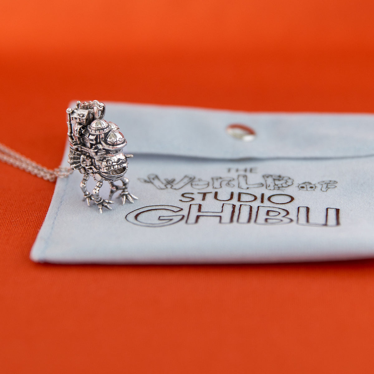 Studio Ghibli X RockLove HOWLS MOVING CASTLE Castle Necklace – RockLove ...