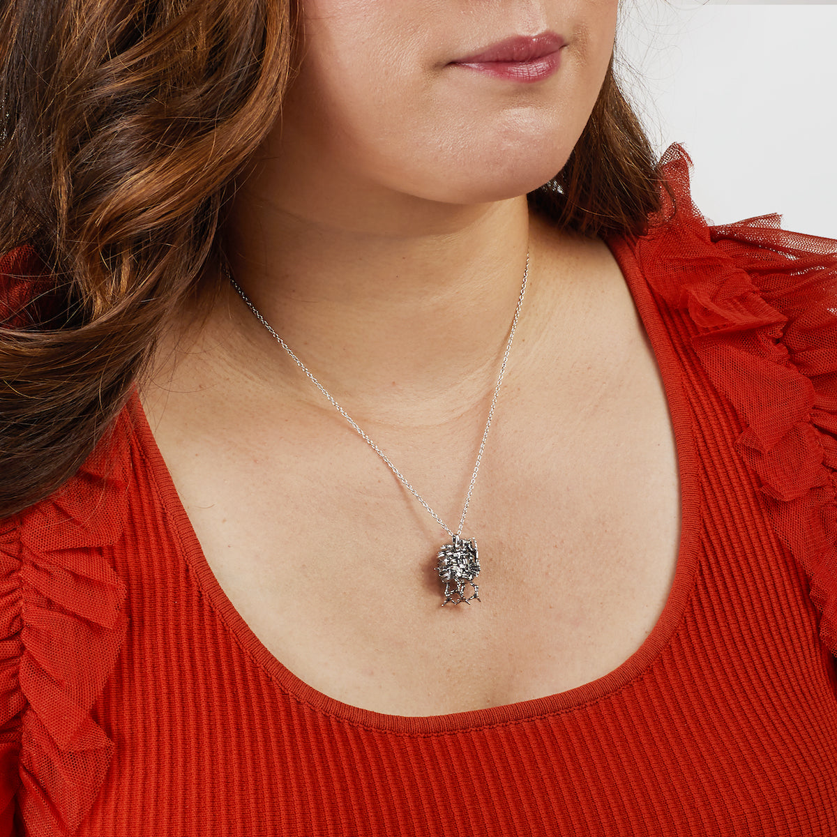 Studio Ghibli X RockLove HOWLS MOVING CASTLE Castle Necklace – RockLove ...