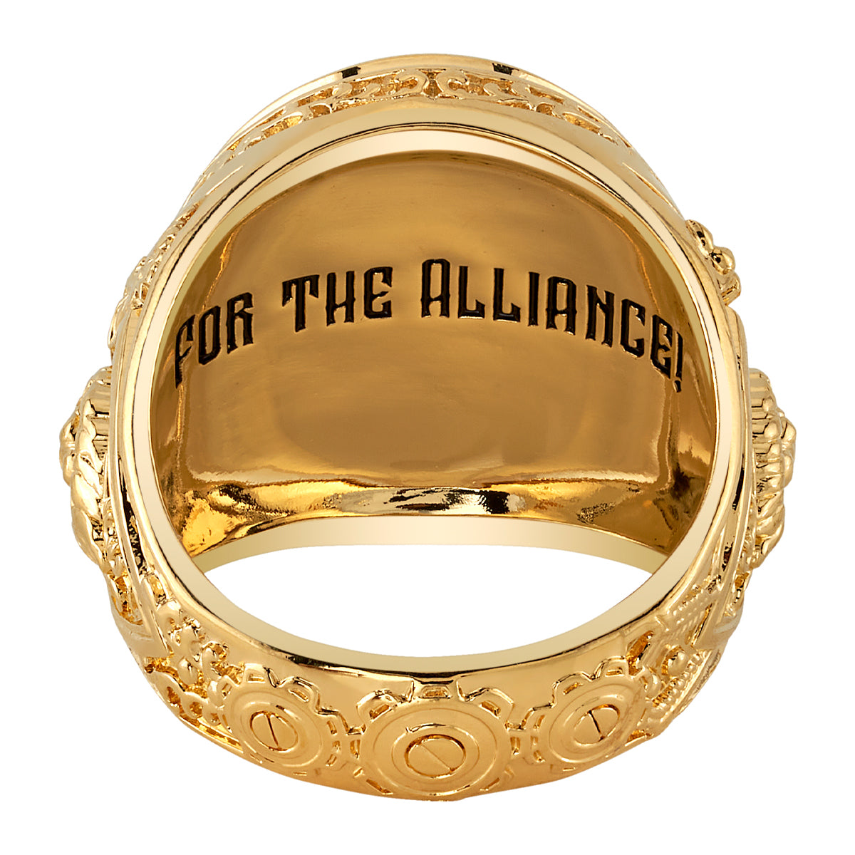 World of Warcraft X RockLove Alliance Signet Ring - RockLove Jewelry