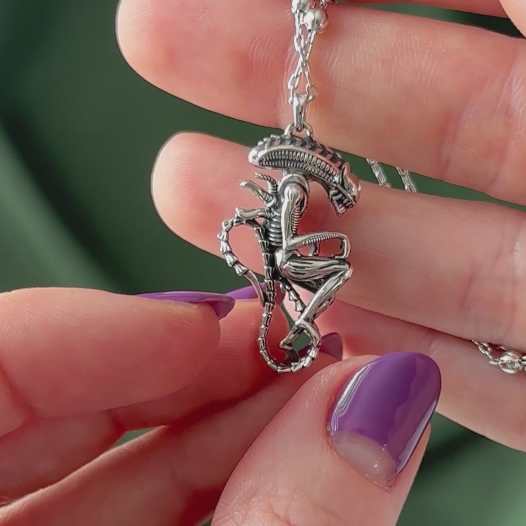 Alien X RockLove ALIEN Xenomorph Pendant – RockLove Jewelry