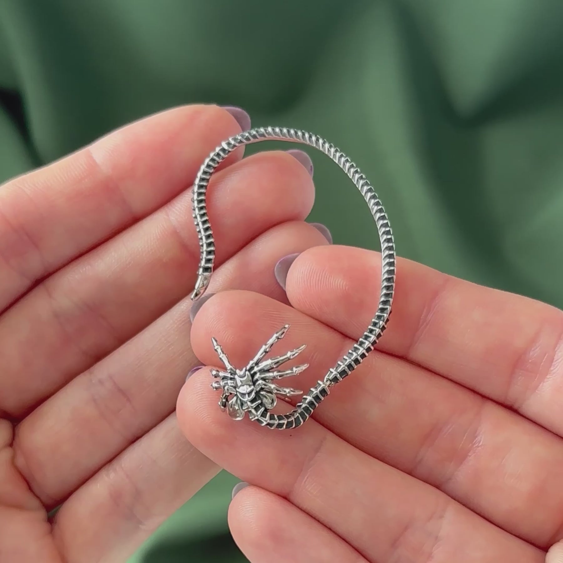 Alien X RockLove ALIEN Facehugger Ear Cuff - RockLove Jewelry