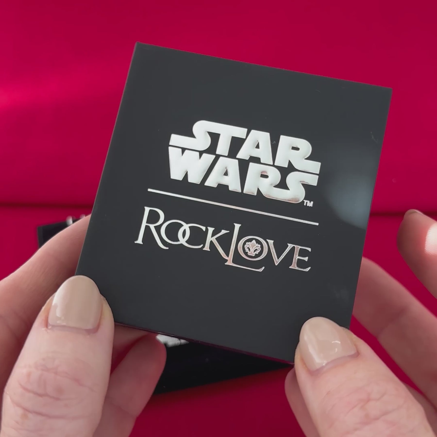 Star Wars X RockLove Darth Vader Crystal Lightsaber Ring - RockLove Jewelry