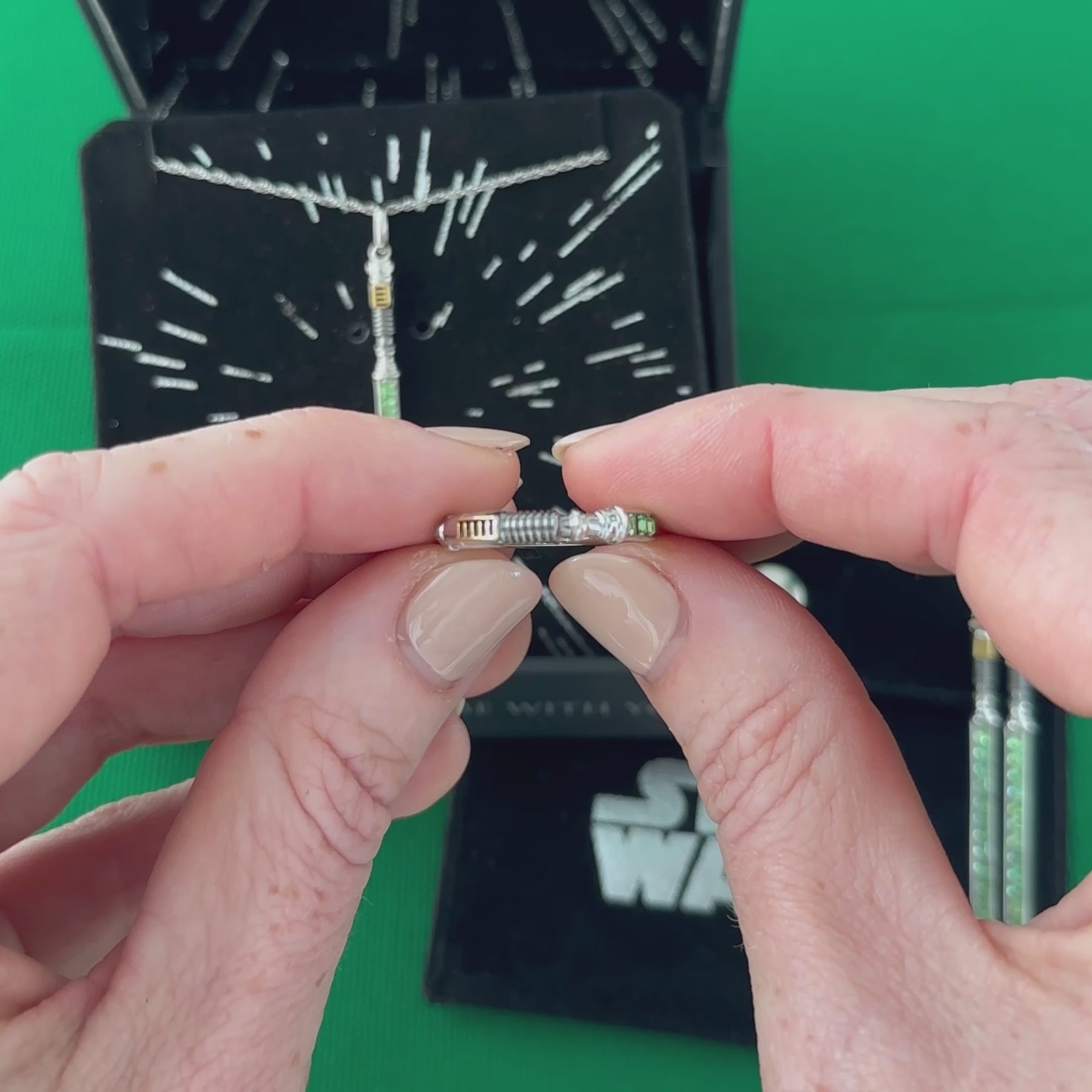 Star Wars X RockLove Luke Skywalker Crystal Lightsaber Ring - RockLove ...