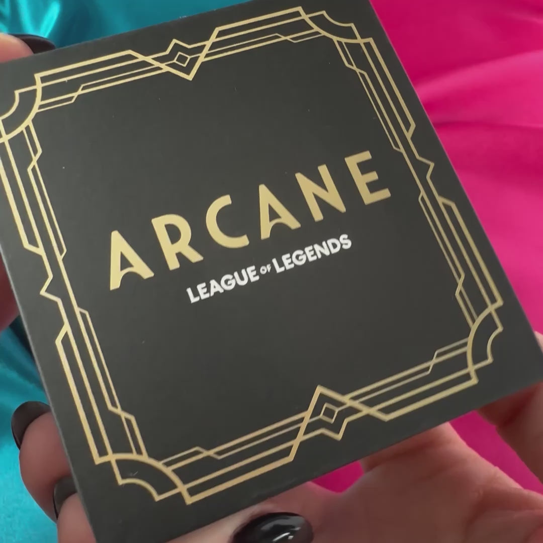 League of Legends X RockLove ARCANE Fishbones Necklace - RockLove Jewelry