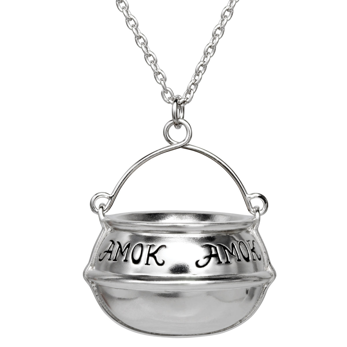 Disney X RockLove HOCUS POCUS Amok Cauldron Necklace - RockLove Jewelry