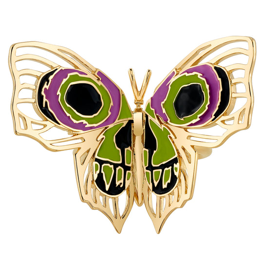 League of Legends X RockLove ARCANE Jinx Butterfly Ring – RockLove Jewelry