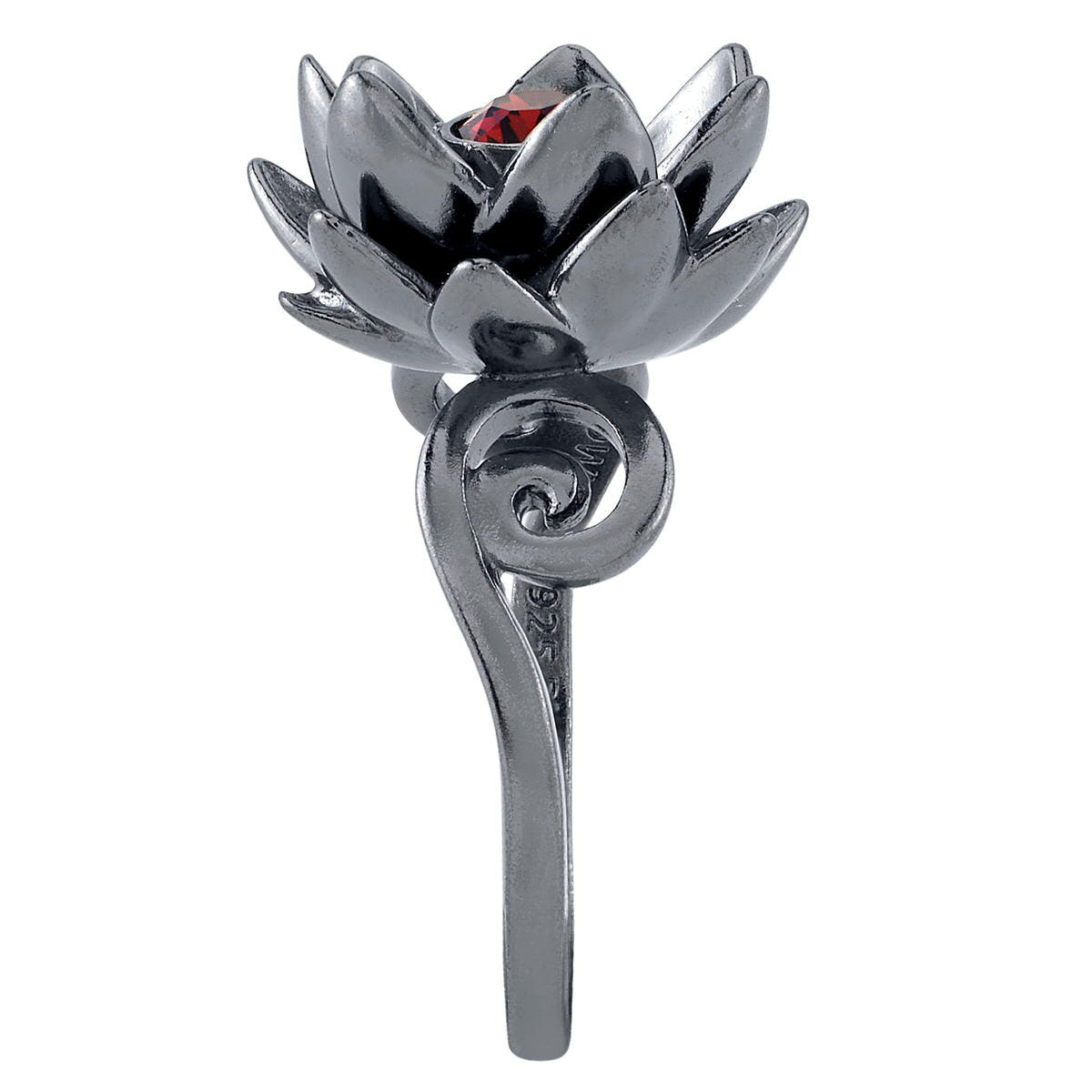 Magic: The Gathering X RockLove Black Lotus Crystal Ring - RockLove Jewelry