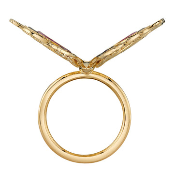 League of Legends X RockLove ARCANE Jinx Butterfly Ring – RockLove Jewelry