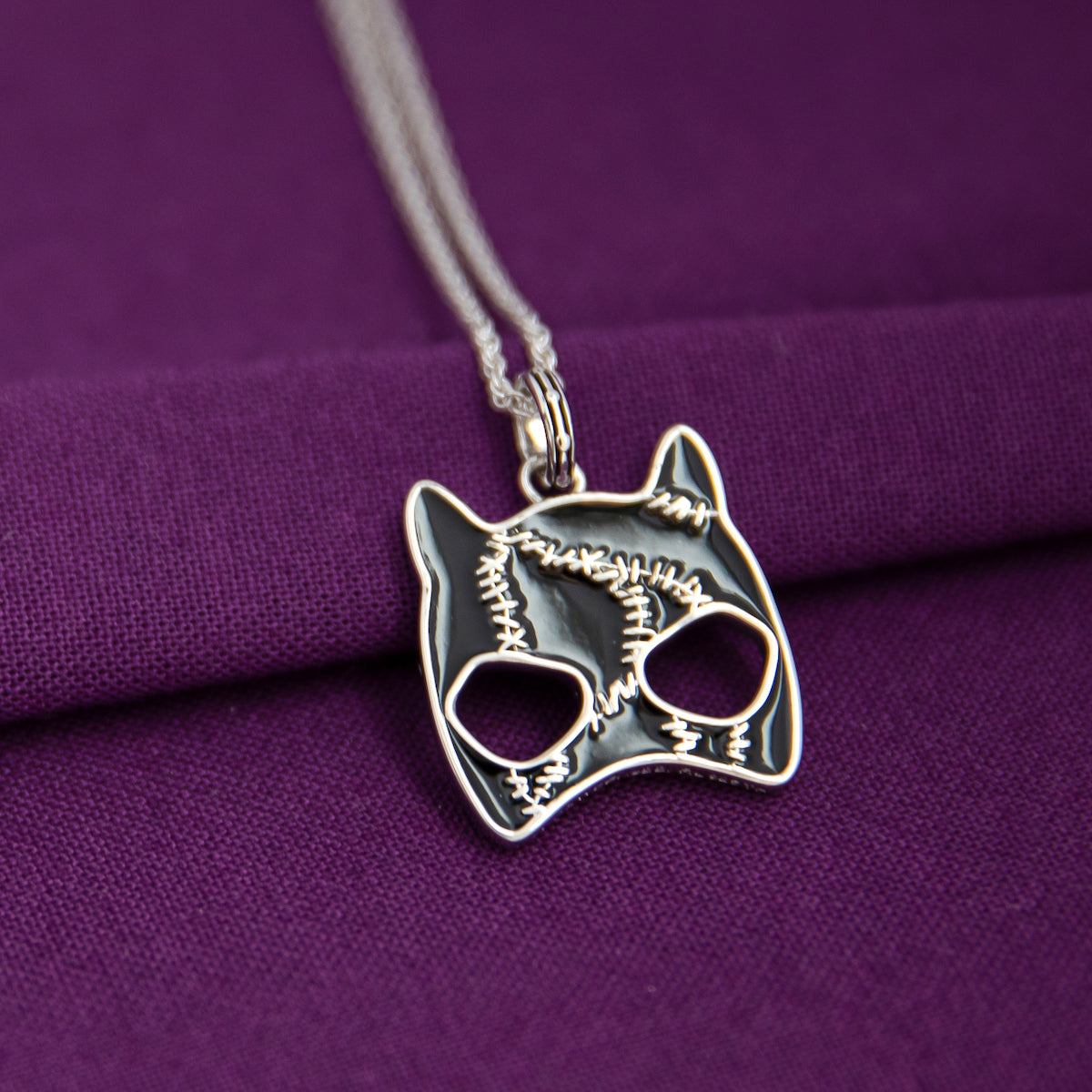 DC X RockLove Batman Returns CATWOMAN Meow Pendant - RockLove Jewelry