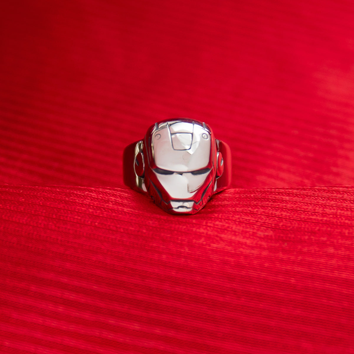 Iron Man Helmet Ring - Officially Licensed Handcrafted Marvel's ...
