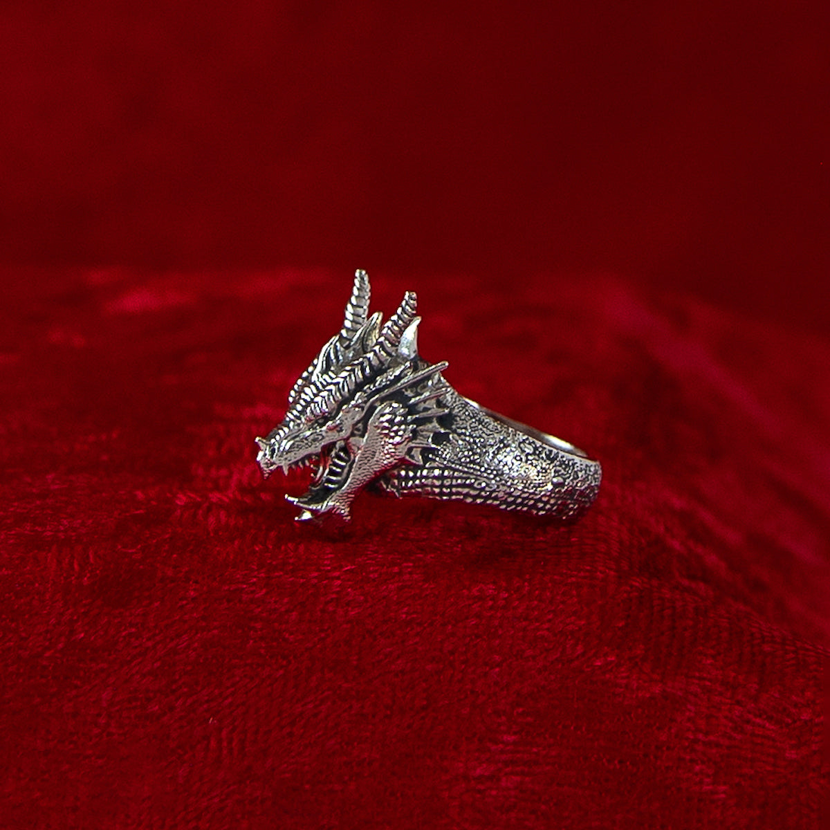 Dungeons and Dragons X RockLove Red Dragon Ring – RockLove Jewelry