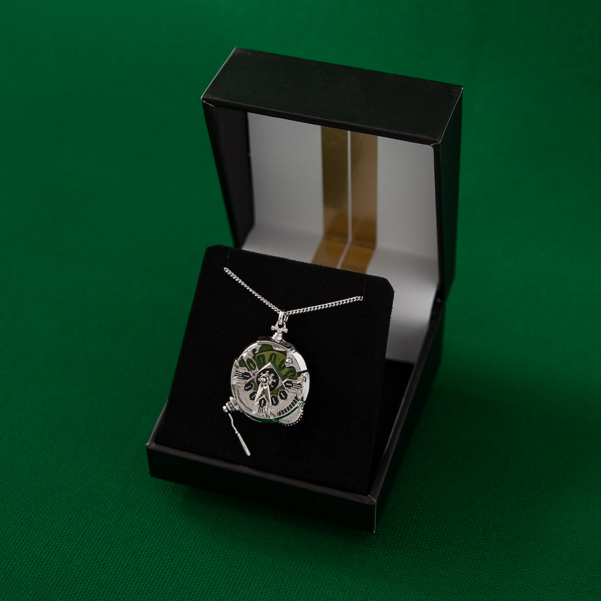 ARCANE Ekko Stopwatch Necklace: Timepiece of Legends - RockLove Jewelry