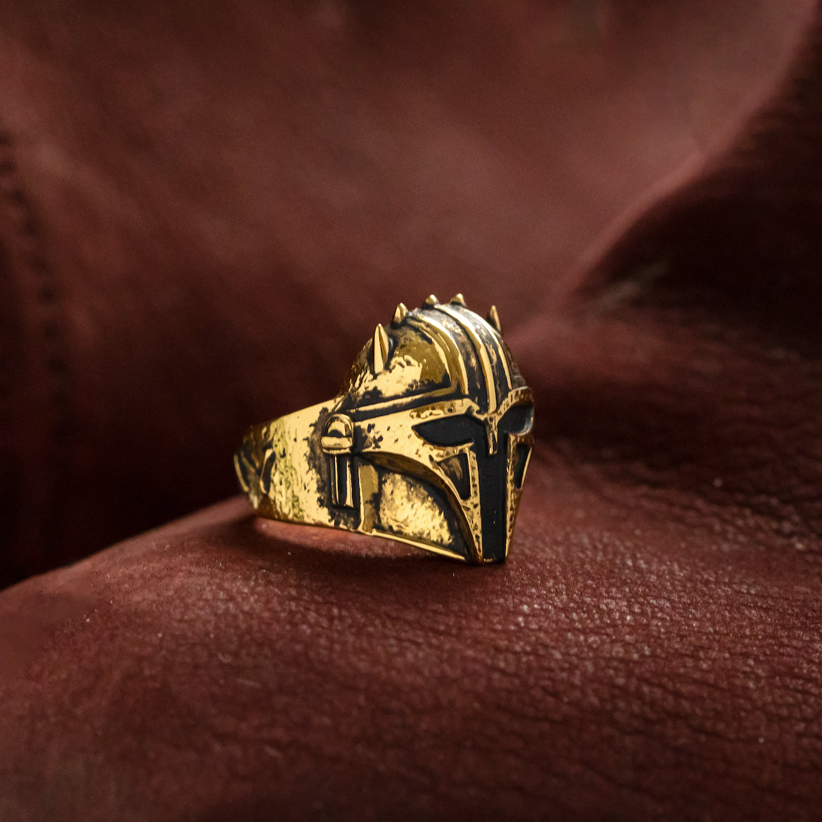 Star Wars X RockLove The Armorer Helmet Ring - RockLove Jewelry