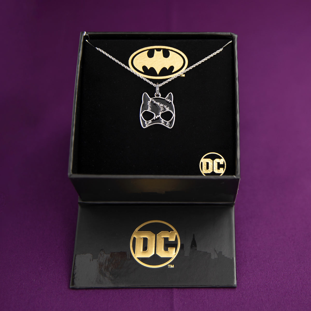 DC X RockLove Batman Returns CATWOMAN Meow Pendant - RockLove Jewelry