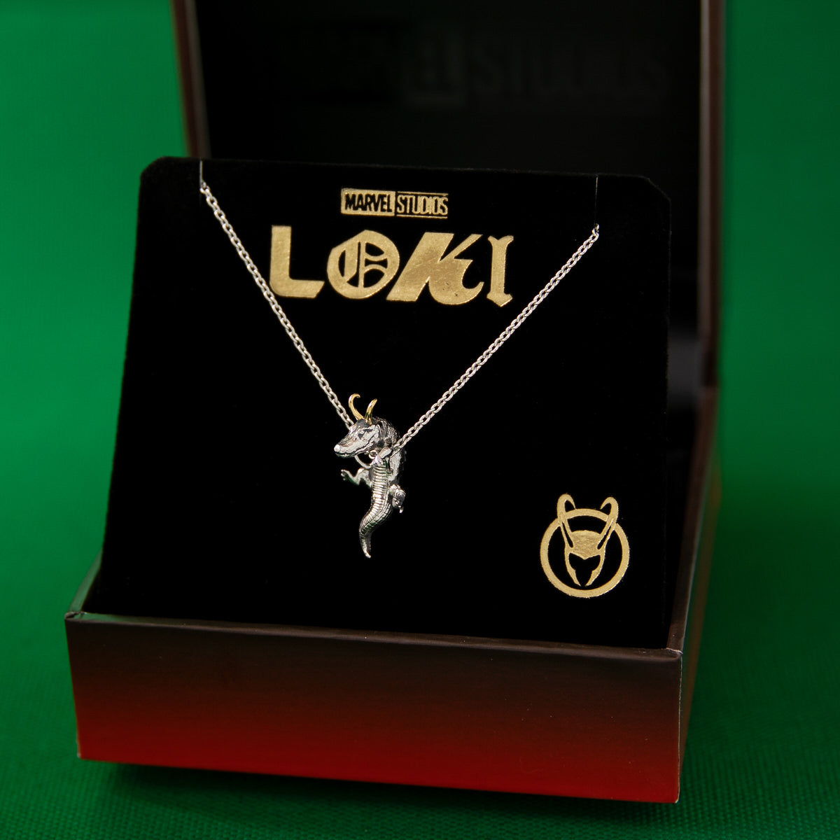 Marvel X RockLove LOKI Alligator Loki Necklace – RockLove Jewelry