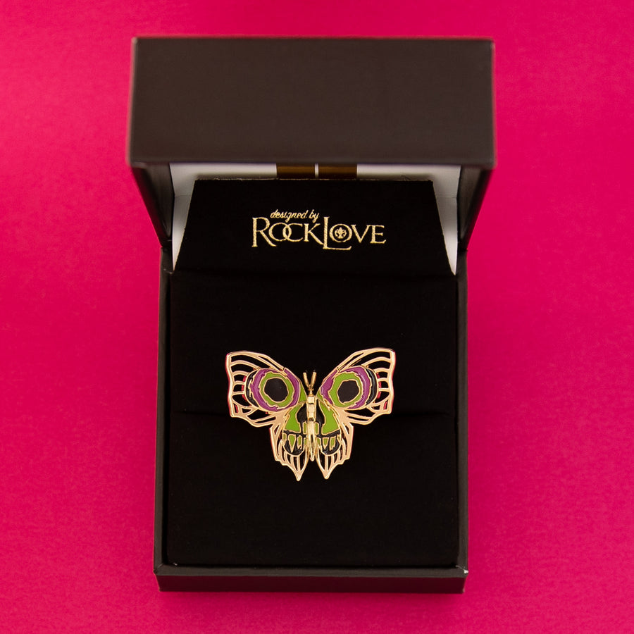 League of Legends X RockLove ARCANE Jinx Butterfly Ring – RockLove Jewelry