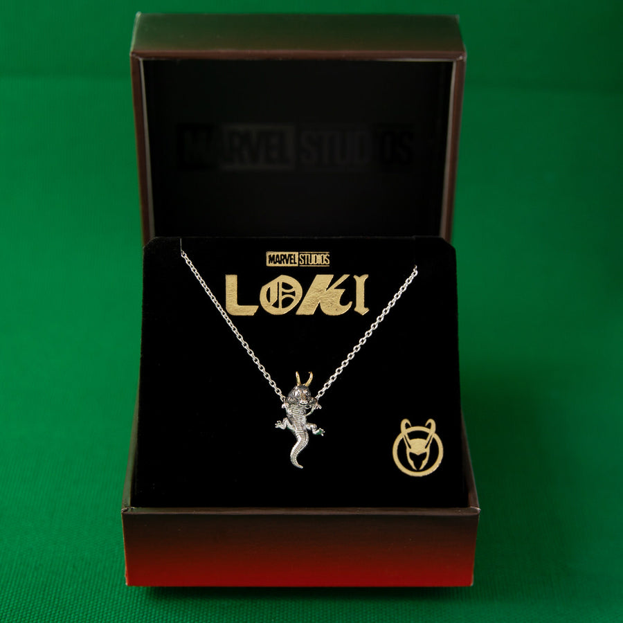 Marvel X RockLove LOKI Alligator Loki Necklace – RockLove Jewelry