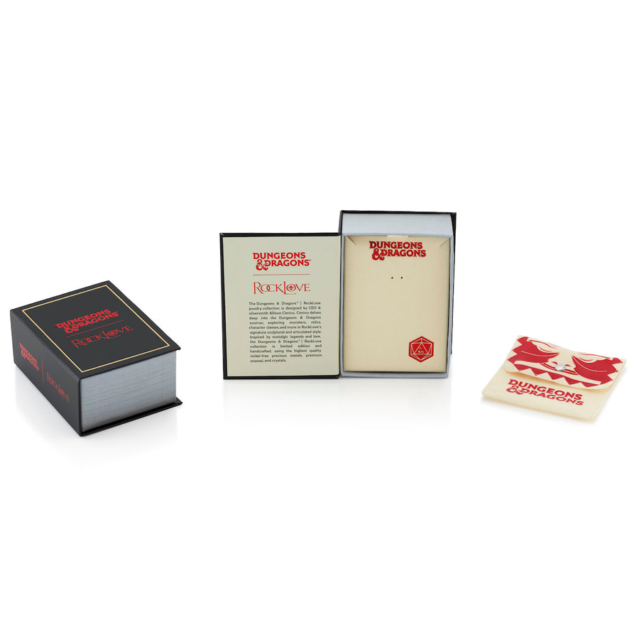 Dungeons and Dragons X RockLove Red Dragon Necklace - RockLove Jewelry
