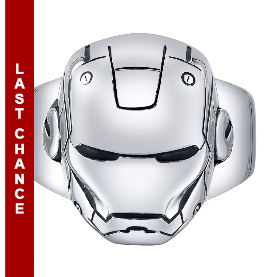 Iron Man Helmet Ring - Officially Licensed Handcrafted Marvel's ...
