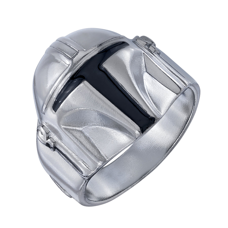 The Mandalorian Helmet Ring - Officially Licensed Handcrafted Star Wars ...