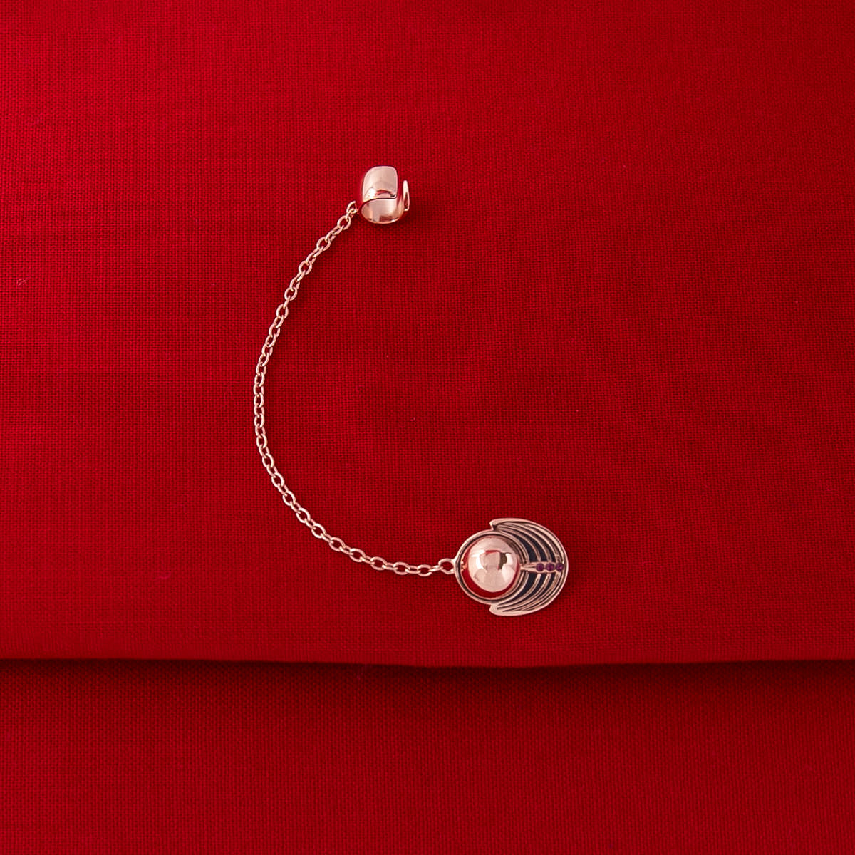 Star Trek X RockLove PICARD Bajoran Cuff Earring - RockLove Jewelry