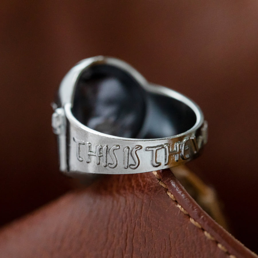 The Mandalorian Helmet Ring - Officially Licensed Handcrafted Star Wars ...